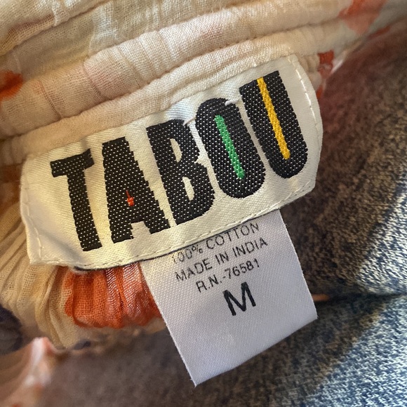 Tabou | Skirts | Vintage Tabou 0 Cotton Floral Matchstick Skirt | Poshmark